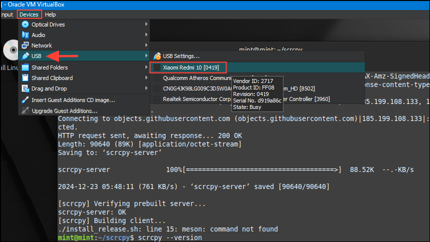 How to mirror your Android screen on Linux