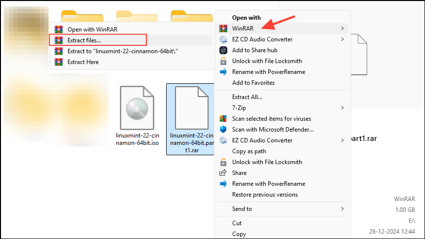 How to split large files into multiple small files on Windows