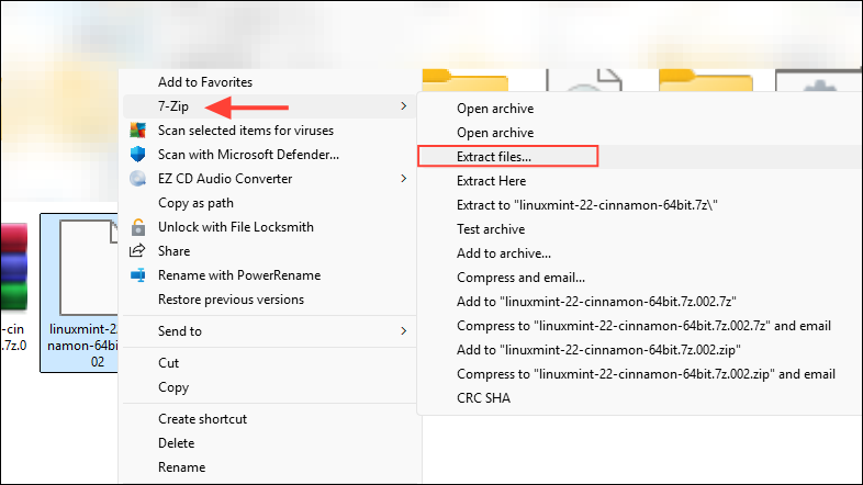 How to split large files into multiple small files on Windows
