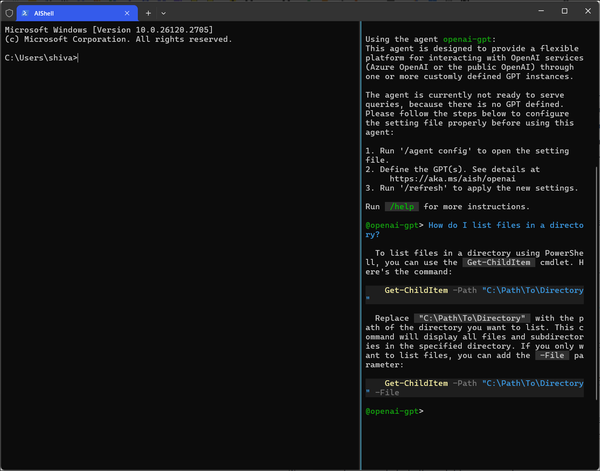 How to Install and Use AI Shell in Windows