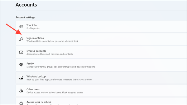 How to Disable PIN on Windows 11