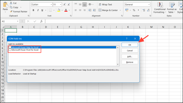 How to fix it if Excel crashes when saving a file