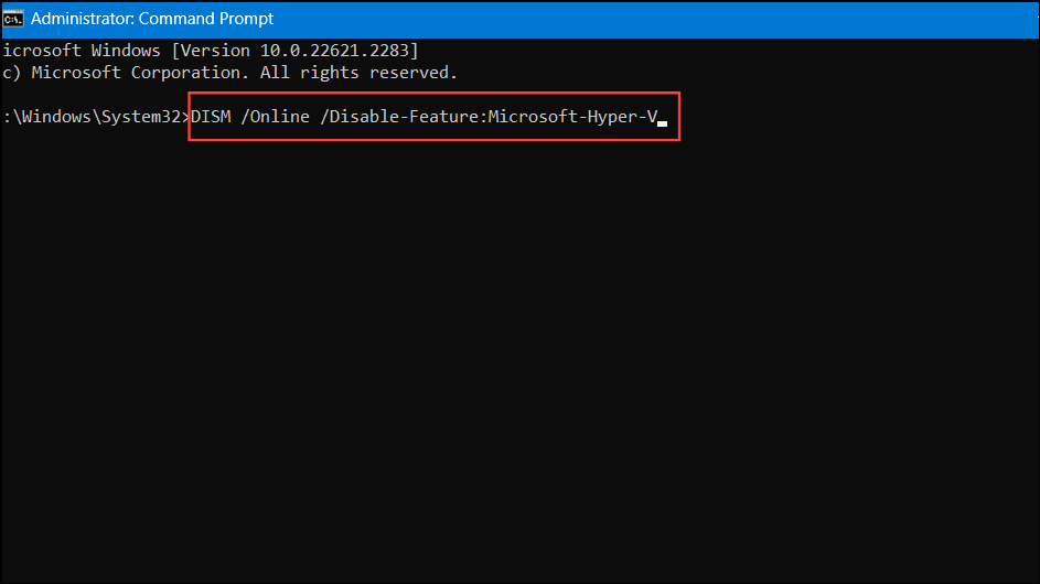 How to Disable Hyper-V in Windows 11