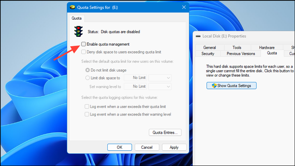 How To Use Disk Quotas On Windows 11 To Limit User Storage