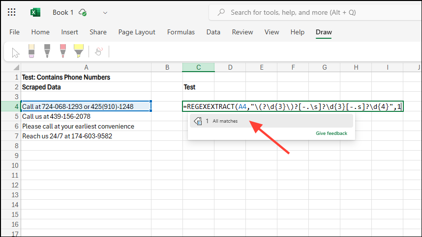 How To Use The Regex Functions In Excel 7292