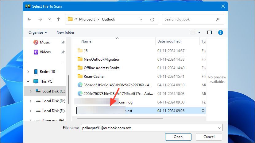 How to fix Outlook Error 0x8004010f
