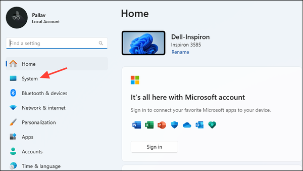 How to show battery percentage on Windows 11
