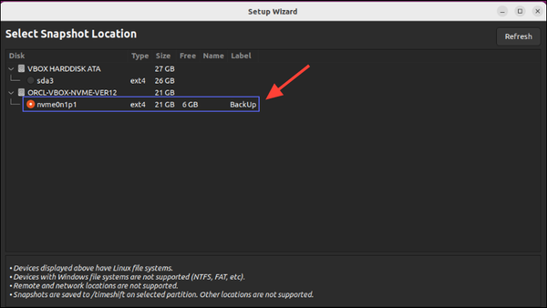 How To Backup And Restore Linux Systems With Timeshift