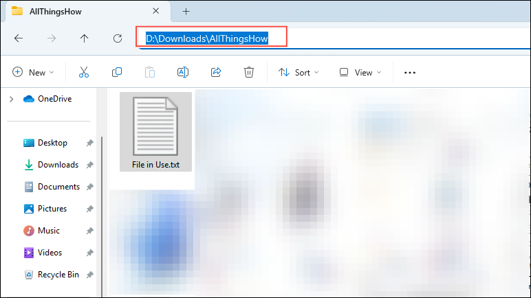 How to delete a file in use by another program on Windows