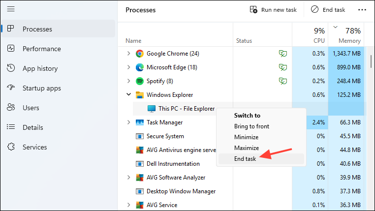 How to delete a file in use by another program on Windows