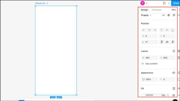 How to create a simple UI mockup in Figma