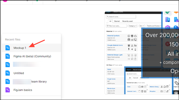 How to create a simple UI mockup in Figma