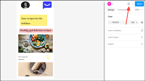 How to create a simple UI mockup in Figma