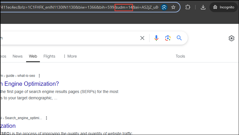 How to search the web without AI content