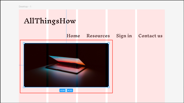 How to design a website in Figma