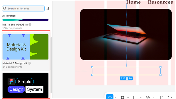 How to design a website in Figma