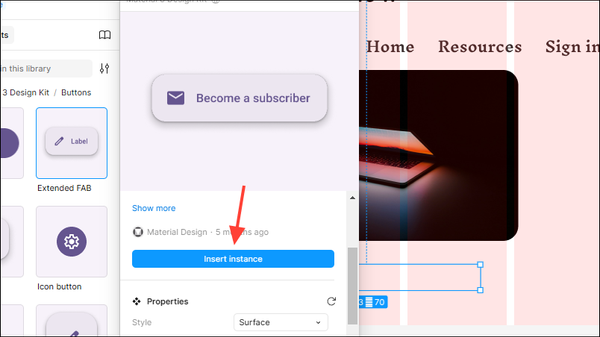 How to design a website in Figma