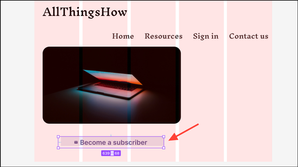How to design a website in Figma