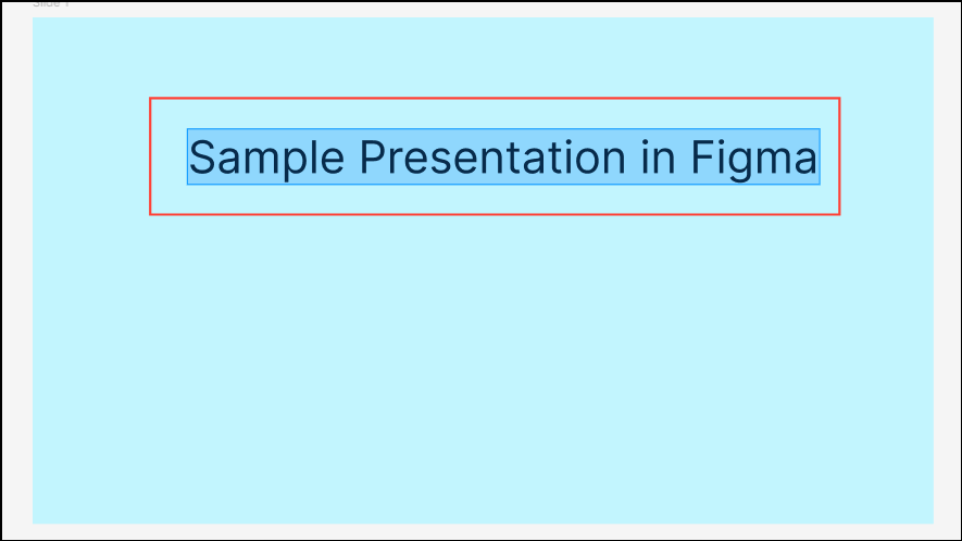 How to create presentations using Figma