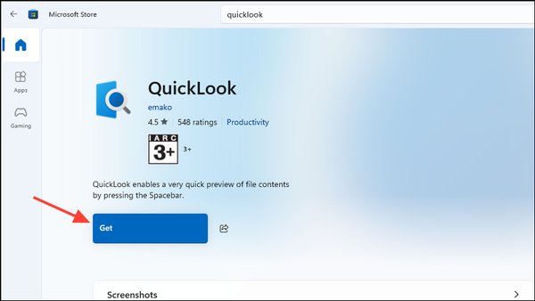 How to get Mac's Quick Look feature on Windows