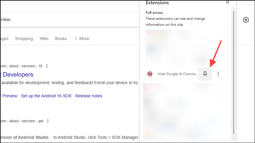 How to search the web without AI content