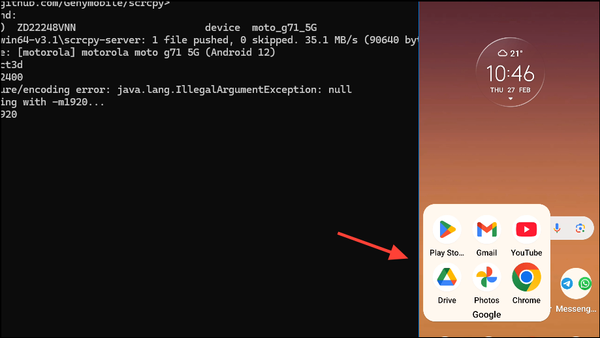 How to control an Android phone from a Windows PC
