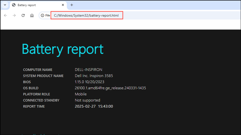 How to Check Battery Health in Windows 11