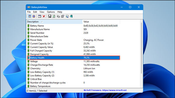 How to Check Battery Health in Windows 11