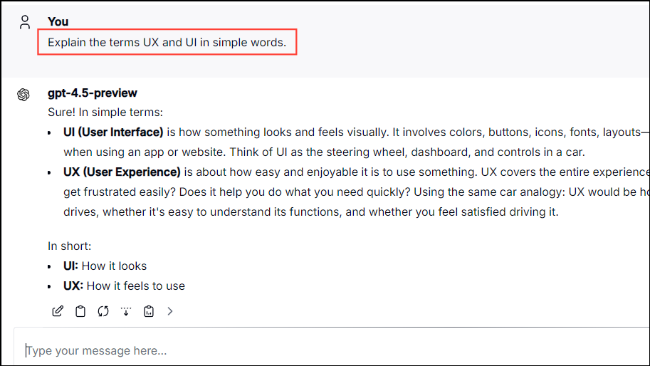 Using GPT-4.5 With an OpenAI API Key, Without Needing a ChatGPT Plus or ...