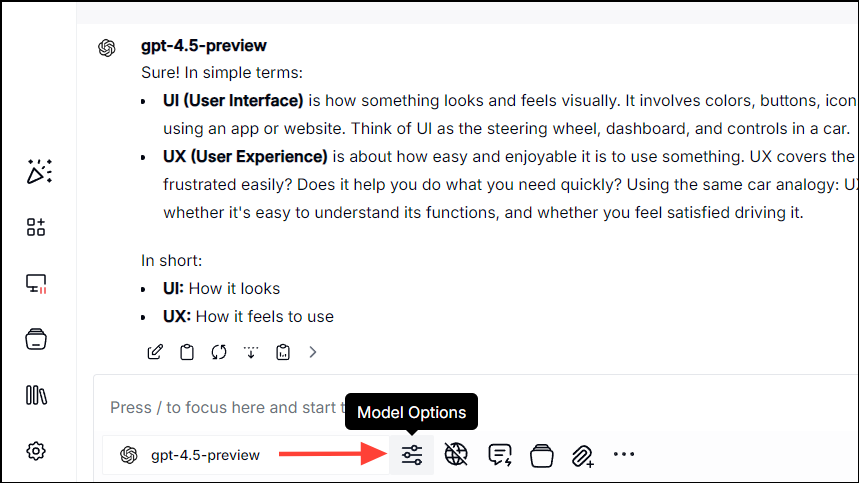 Using GPT-4.5 With an OpenAI API Key, Without Needing a ChatGPT Plus or ...