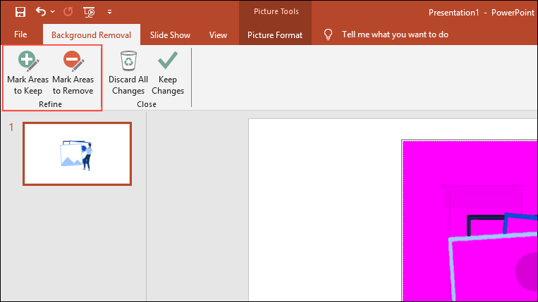 How to remove the background from an image in PowerPoint