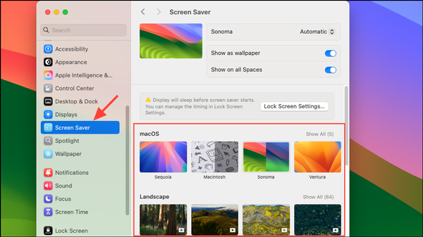 How to Enable and Customize the New Screensavers in macOS