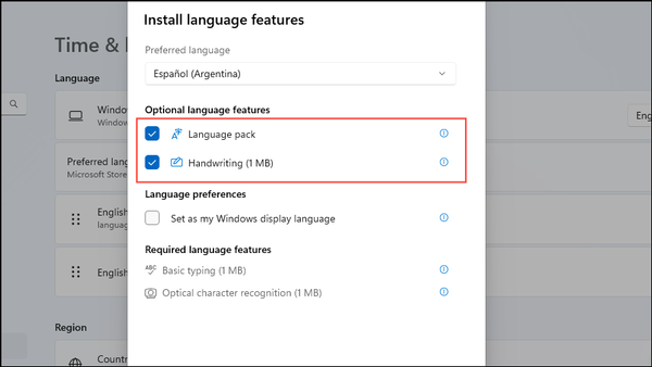 How to switch language on keyboard in Windows 11