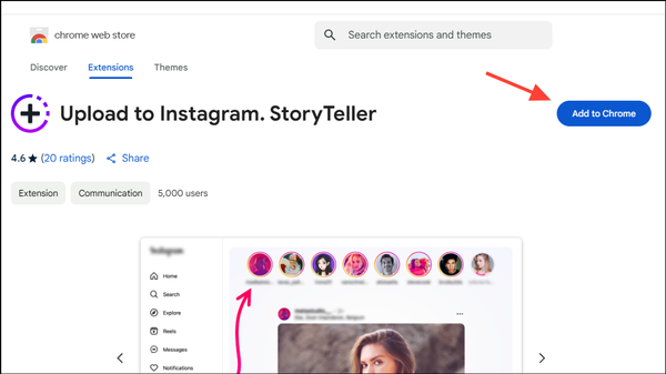 How to Upload Instagram Story From PC