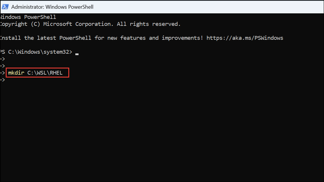 Run RHEL or Fedora on Windows Subsystem for Linux (WSL)