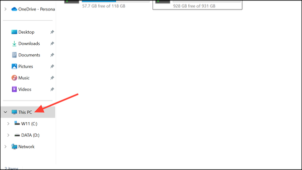 Add a Network Drive to the PC Drive Section