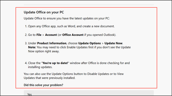 Fix Issues With Outlook Using Get Help in Windows 11