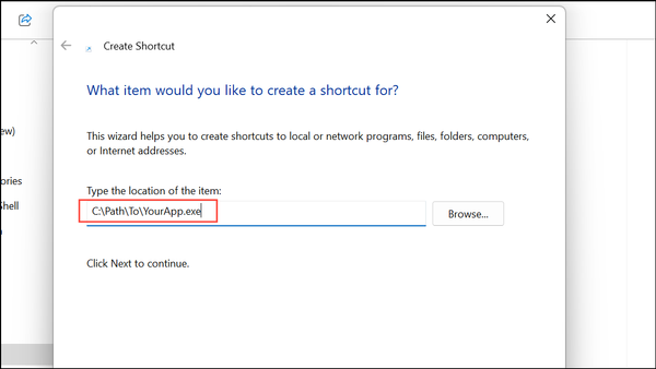 Add My Own Application to shell:AppsFolder