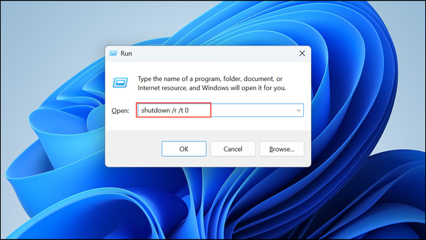 How to Restart Laptop With Keyboard in Windows 11