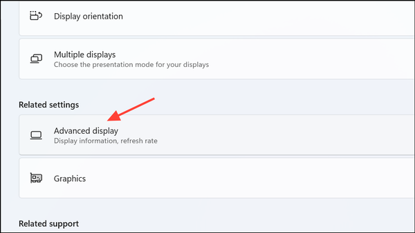 How to Restore Default Display Settings in Windows 11