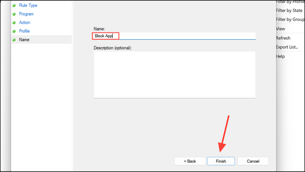 How To Block Outbound Internet Access Per App On Windows