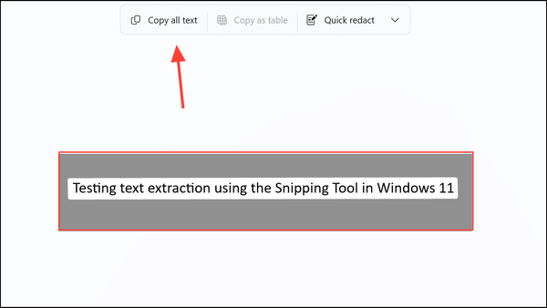 Extract Text Using Snipping Tool in Windows 11 Extract Text Using Snipping Tool in Windows 11