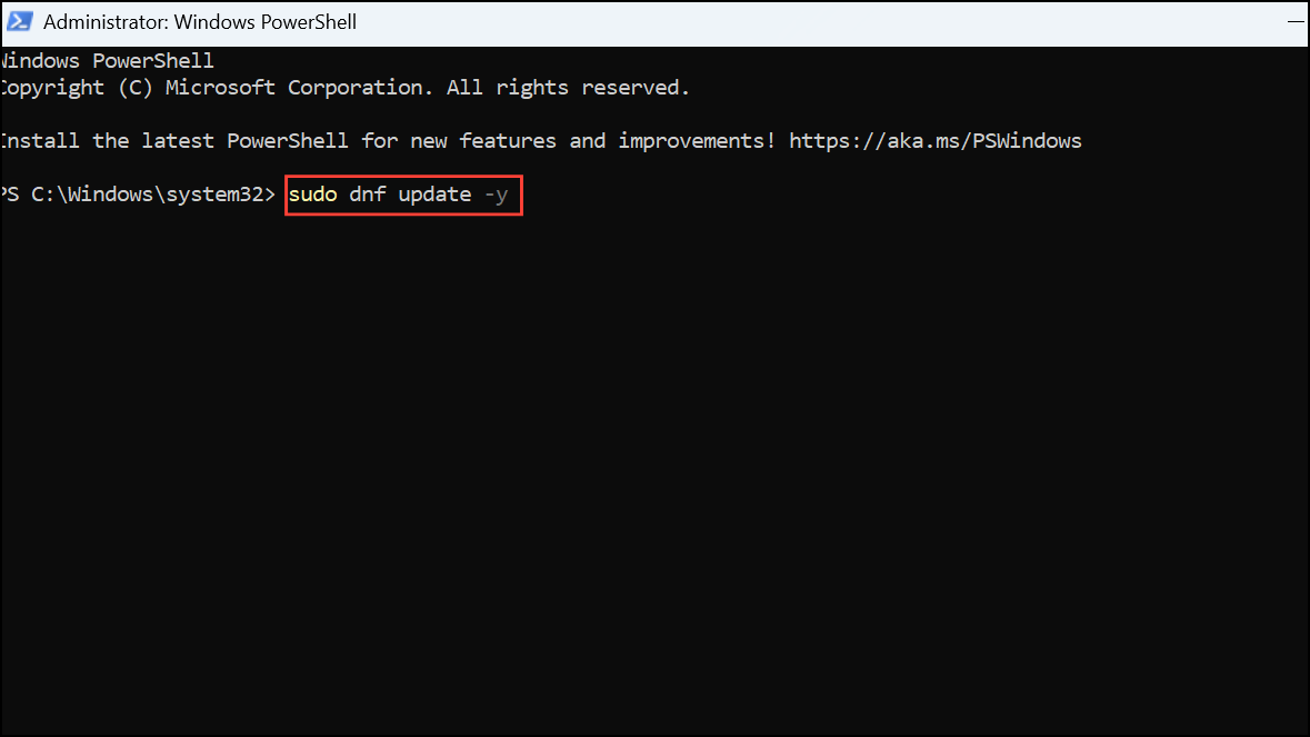 Run RHEL or Fedora on Windows Subsystem for Linux (WSL)