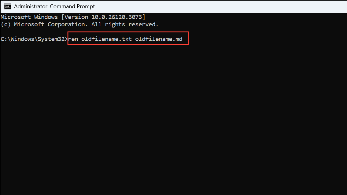 Change File Extension in Windows 11 Directly
