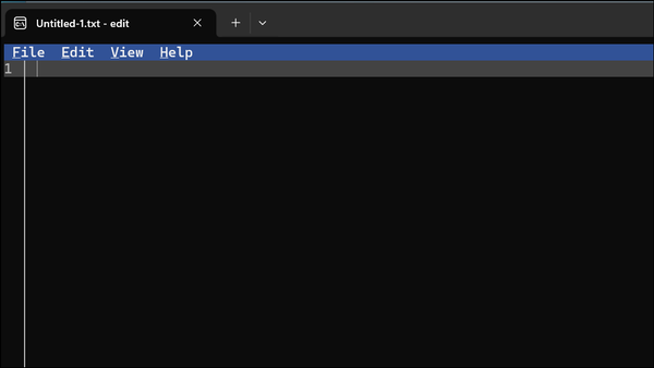 Install Microsoft Edit on Windows 11