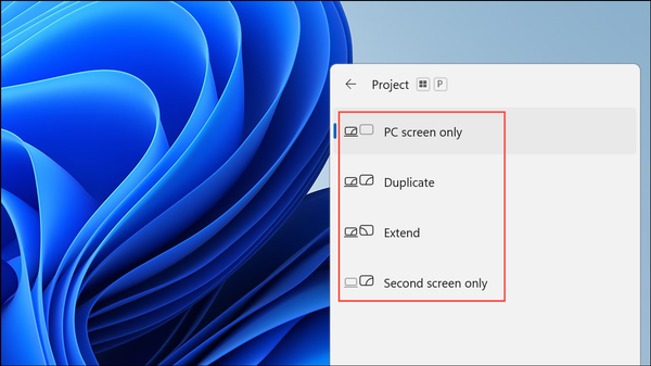 Change Primary and Secondary Monitor on Windows 11