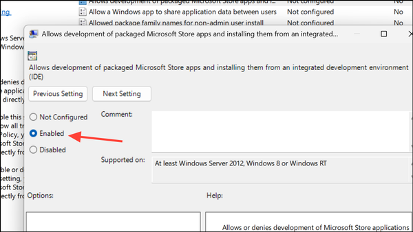 Enable or Disable Developer Mode in Windows 11