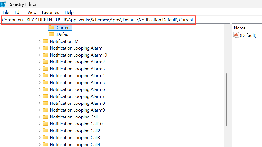 Set Custom Notification Sound in Windows 11