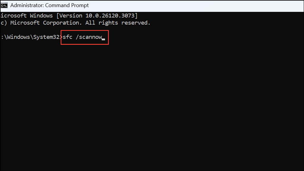 Fix Error 0x800f0831 on Windows 11