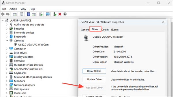 Fix Webcam Not Working in Windows 11 Apps